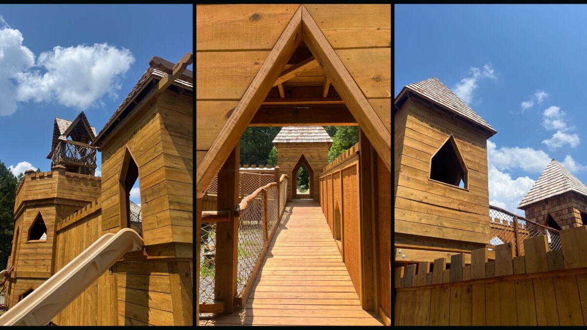 Prairie Castle Playground Grand Opening - Daniel Stowe Conservancy